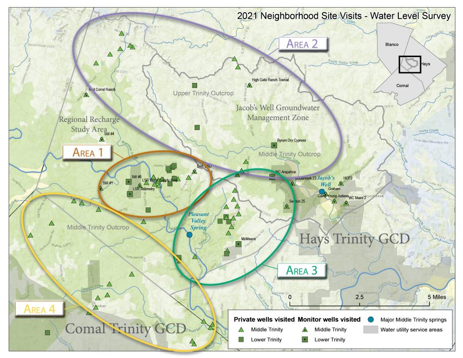 Results from Well Visits – Trinity Aquifers - The Watershed Association